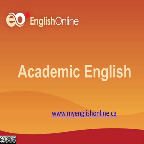 Academic English Resources | PPTX