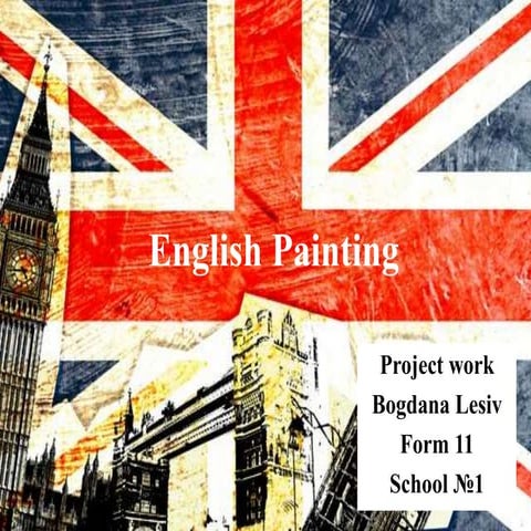 English Painting | PPTX | Painting | Arts and Crafts
