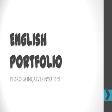 English Portfolio | DOCX