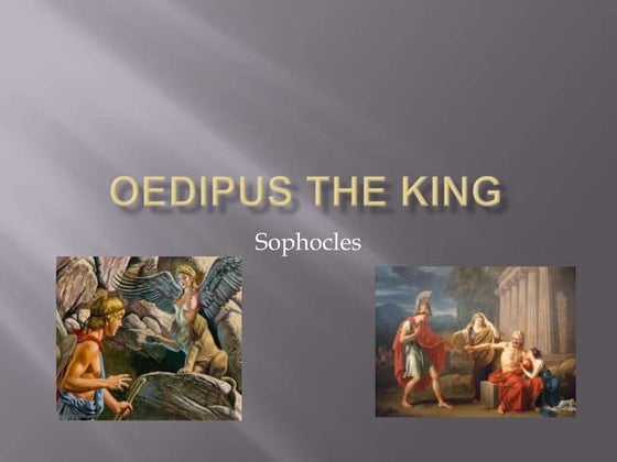 Oedipus rex | PPT