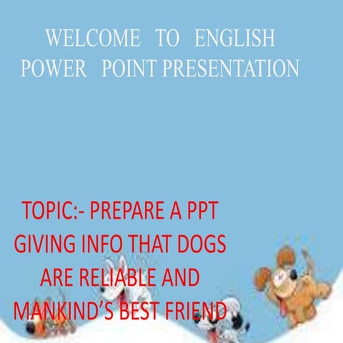 English ppt | PPT