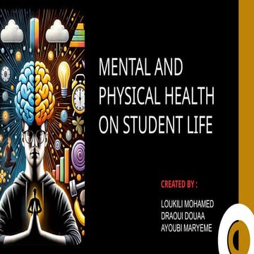 mental and physical health in students life | PPT