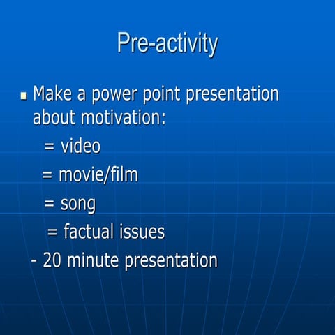 ENGLISH pre activity.ppt | Education
