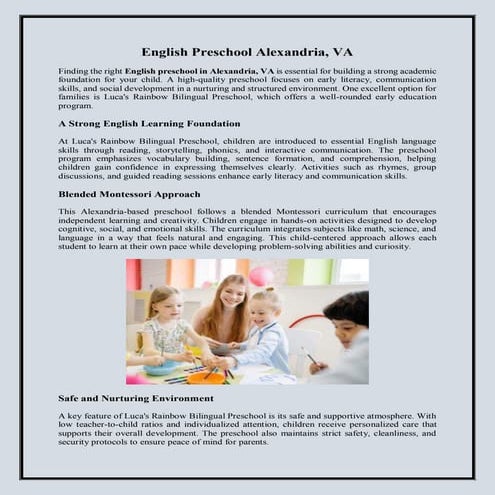 English Preschool Alexandria, VA Early Learning Excellence.pdf