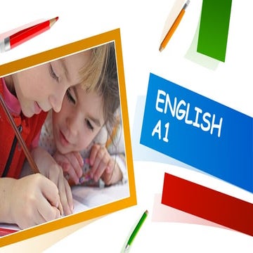 "Welcome to English! An Easy Introduction to the Basics (Level A1)" | PPTX