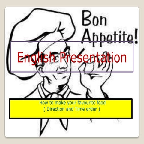 English presentation | PPTX