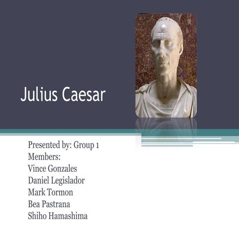 The Life of Julius Caesar | PPT