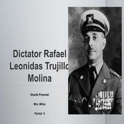 The era of trujillo powerpoint | PPT