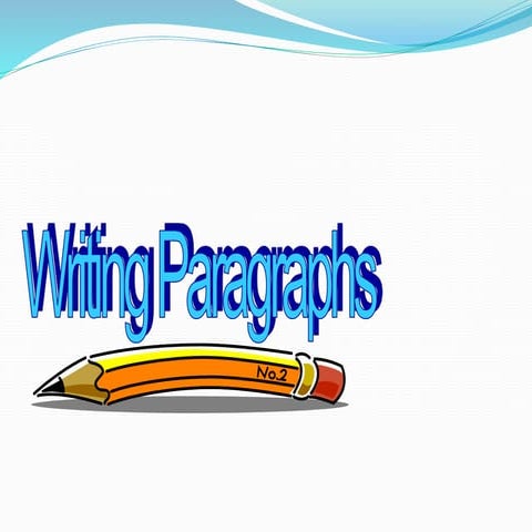paragraph writing | PPTX