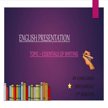 ENGLISH PRESENTATION.pptx its a presentation on english grammar | PPT