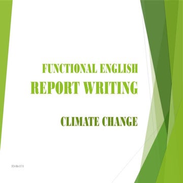 english presentation on climate change.. | PPT