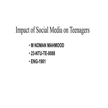 english presentation skill 0088 -M NOMAN | PPT