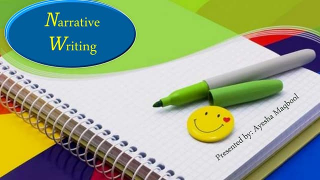 The Narrative Writing Pack | PDF
