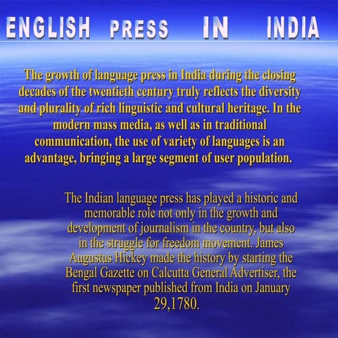 English Press | PPT