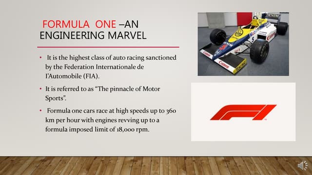 Formula1 | PPTX
