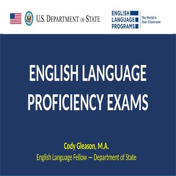 English language improvement ProficiencyExamsX.pptx
