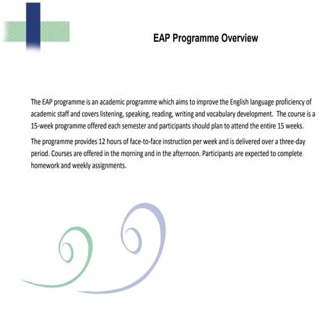 English programs1 | PPT