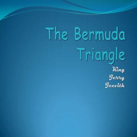 The Bermuda Triangle | PPTX