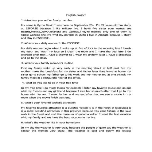 English project | DOCX