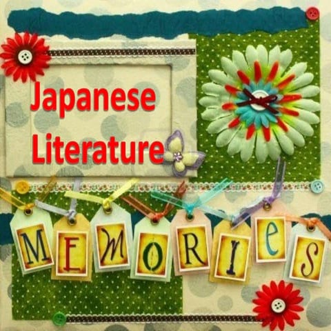 Japanese Literature ppt Eden | PPTX