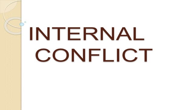 Internal Conflict Definition