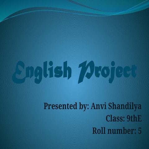 English Project about life of the Albert Einstein | PPTX