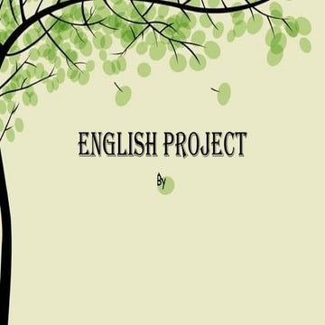 English project.pptx english english english | PPTX