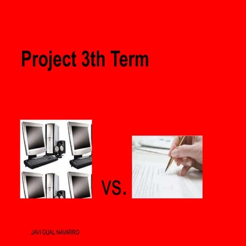 English project 3th term | PPT