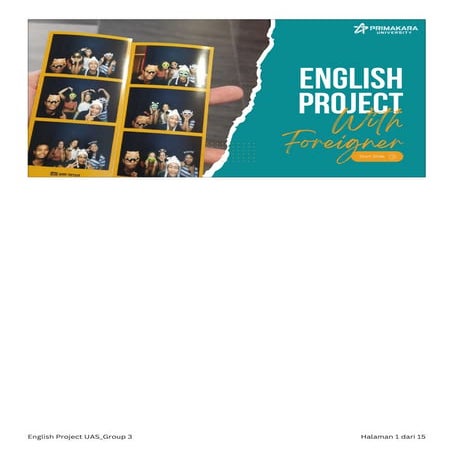 English Project Group 3 - Primakara University | PDF
