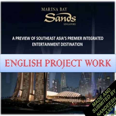 English project work | PPT