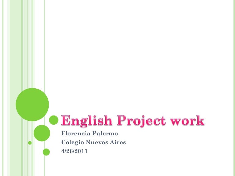 english-project-work