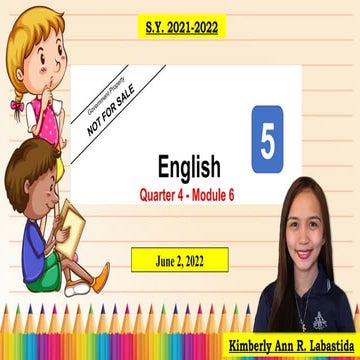 GRADE 5 ENGLISH QUARTER 4 - Module 6.pptx