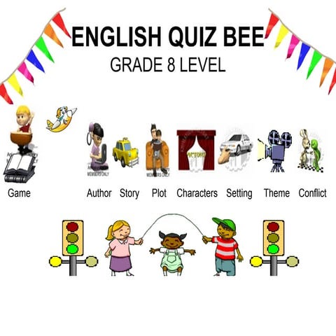 ENGLISH QUIZ BEE PPT English 9 Quiz .ppt