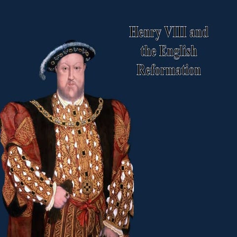 English reformation | PPTX