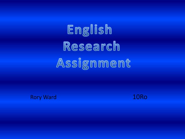 Presentation on King Lear by William Shakespeare | PPTX