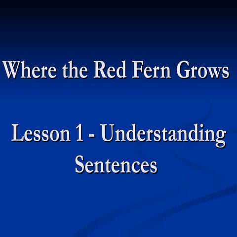 Sentence, phrase and clause ppt | PPTX