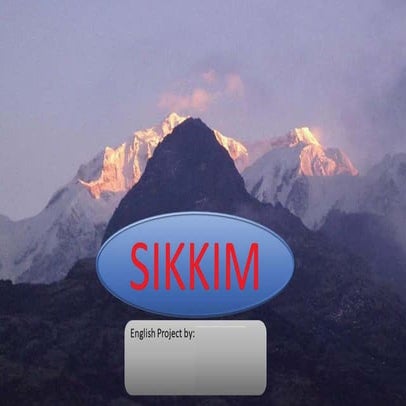 English sikkim upload | PPT