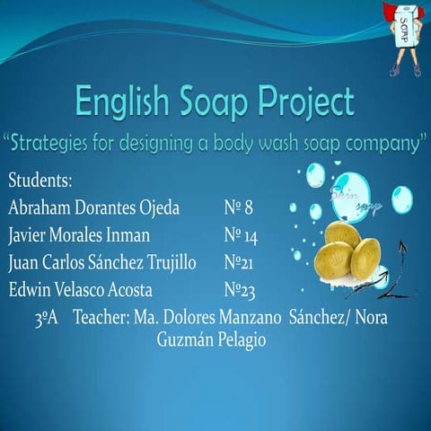 English soap project(1)[1] | PPTX