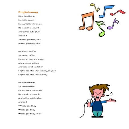English song | DOCX