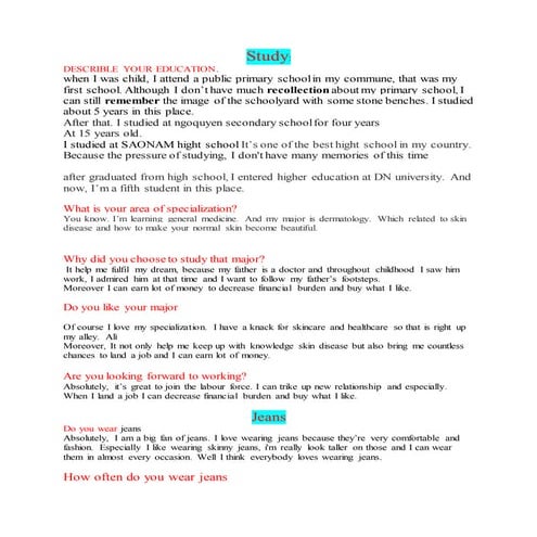 English speaking | PDF