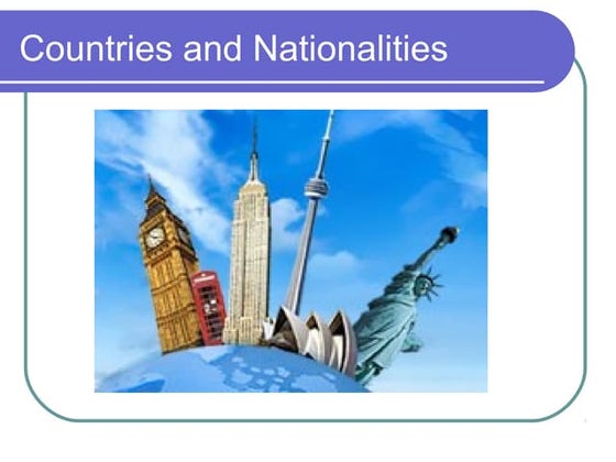 English-speaking countries | PPTX