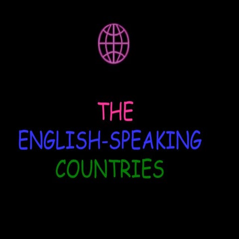 English speaking world flags | PPT