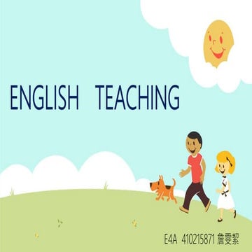 English Teaching | PPT