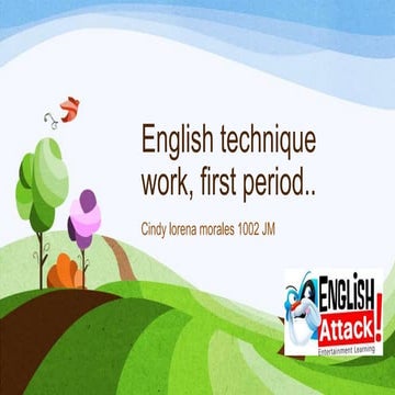 English technique | PPTX