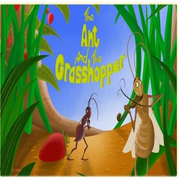ENGLISH The Ant and The Grasshopper.pptx