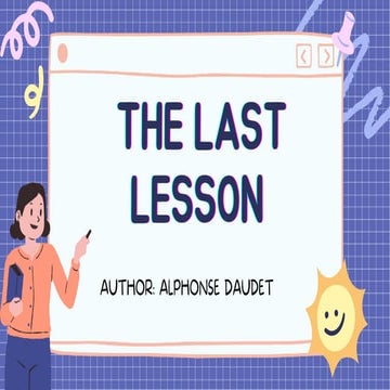 English The Last Lesson.pdf
