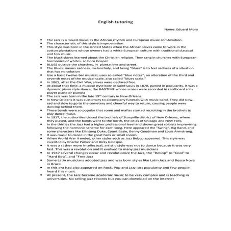 English tutoring | PDF