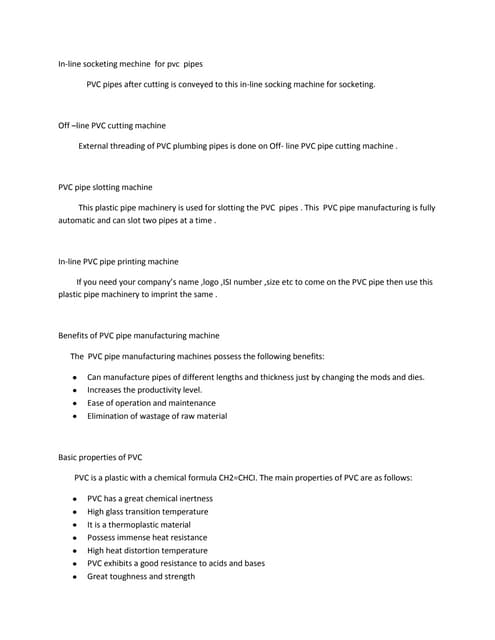 Polyvinylchloride(PVC). | PPTX
