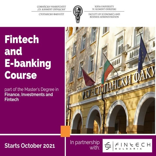 [English version] fintech and e banking course (3) | PPT