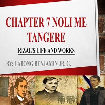 English vesion of Noli Me Tangere episode 7.pptx